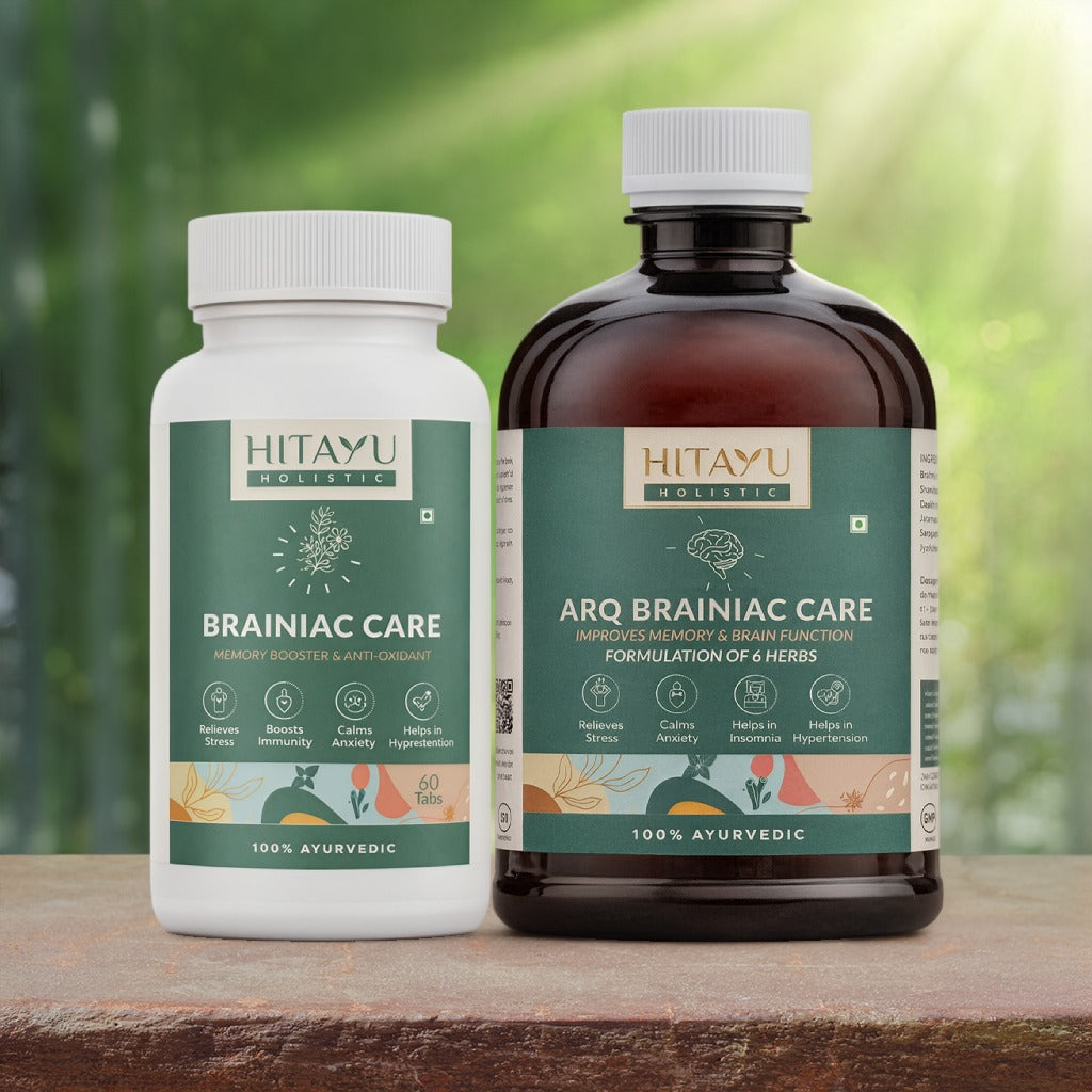 Brainiac care + Arq Brainiac | Ayurvedic Support for Sleep, Focus & Me ...